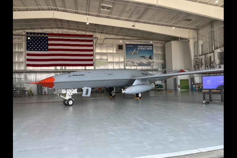 Boeing’s autonomous fighter jet makes first appearance in USA | News | Flight Global